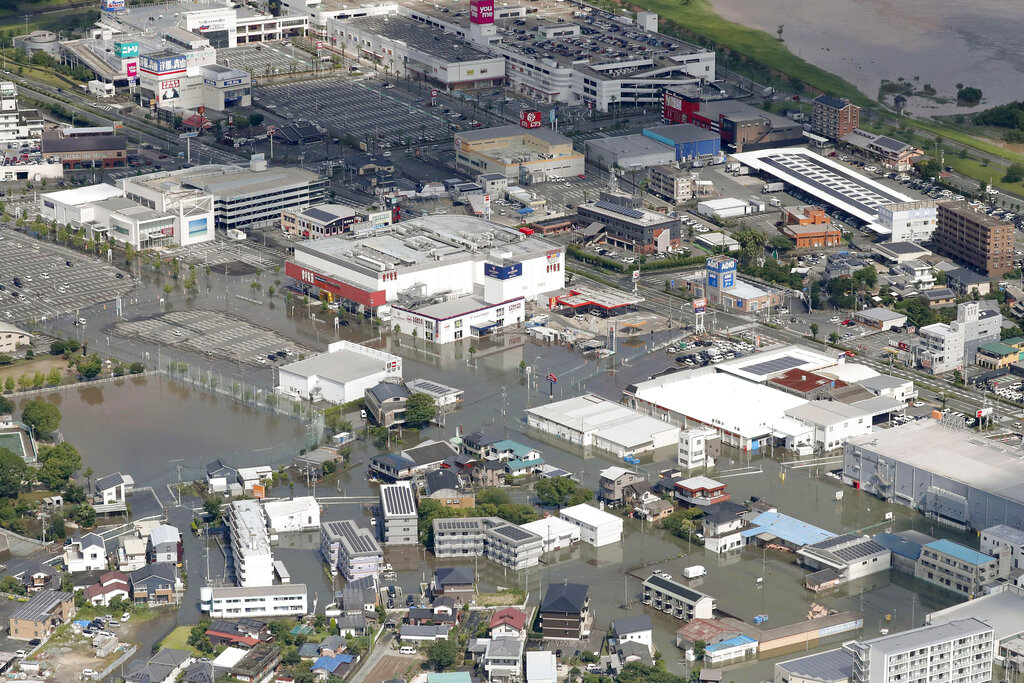 Wed. 8:26 a.m.: Japan battered by more heavy rain, floods; 58 dead ...